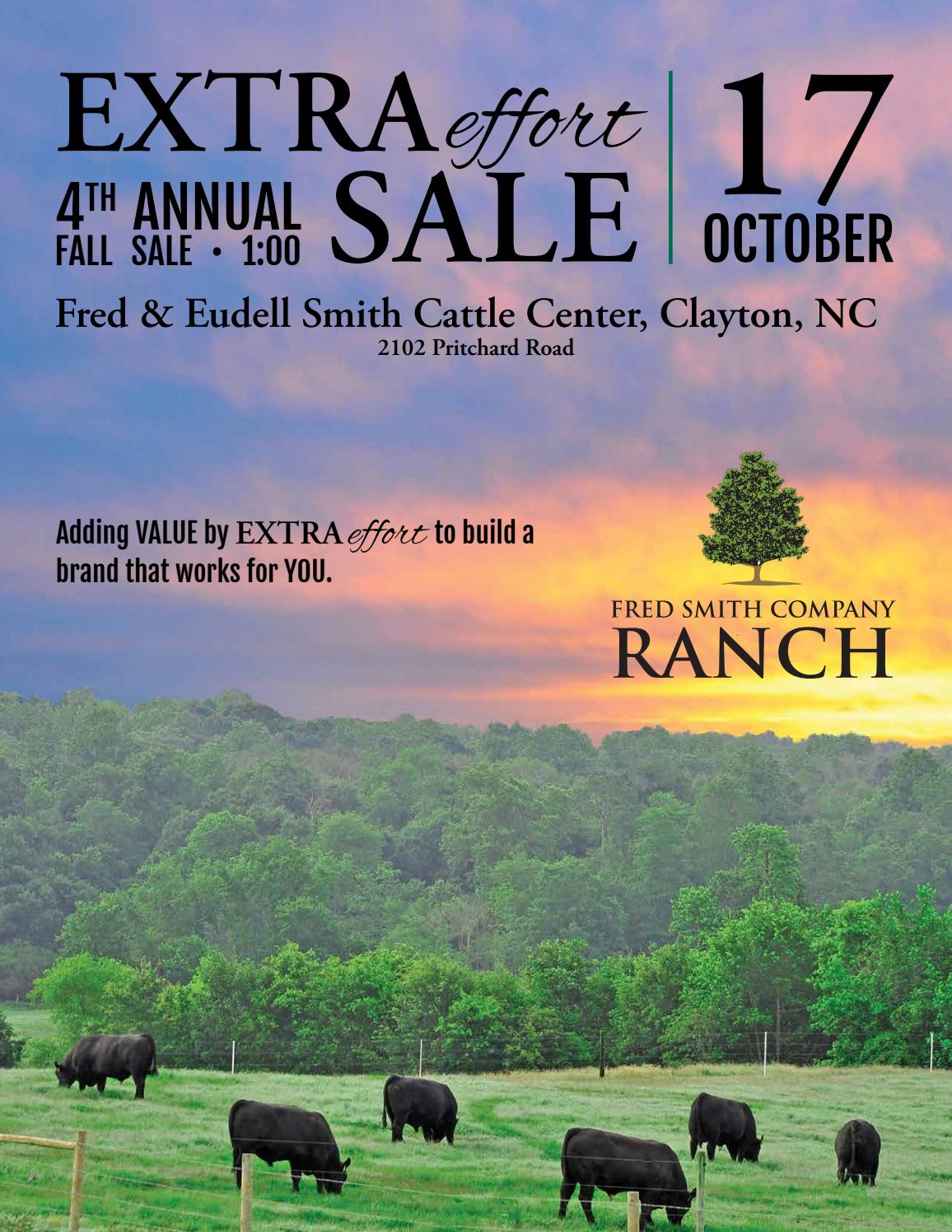 2020 Fred Smith Company Ranch Extra Effort Sale by Julie Murnin - Issuu