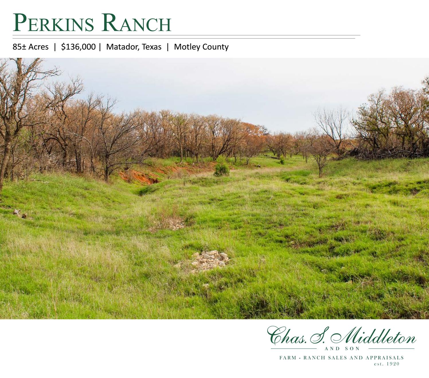 Perkins Ranch by csmandson - Issuu