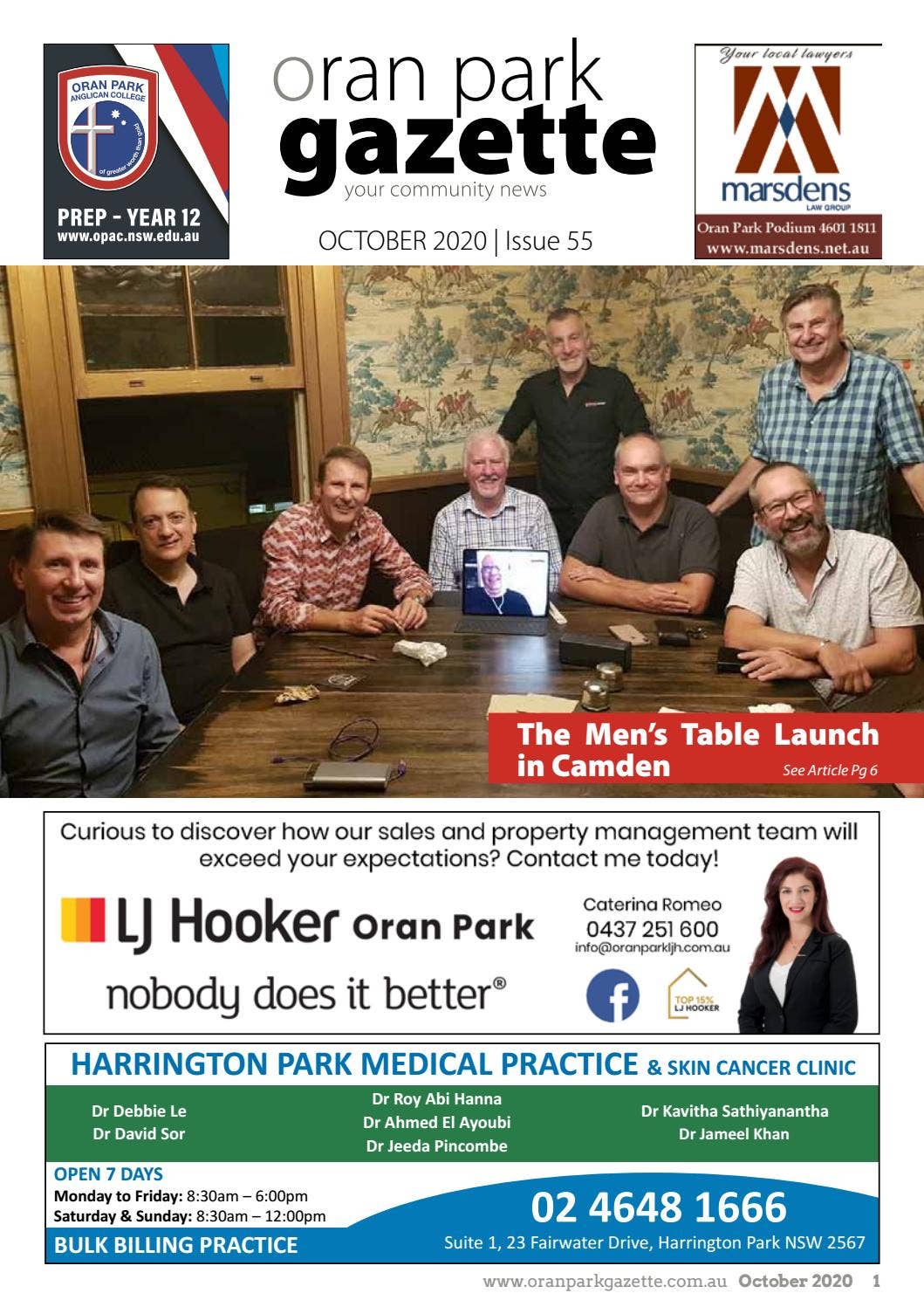 Oran Park Gazette October 2020 by District Gazette - Issuu