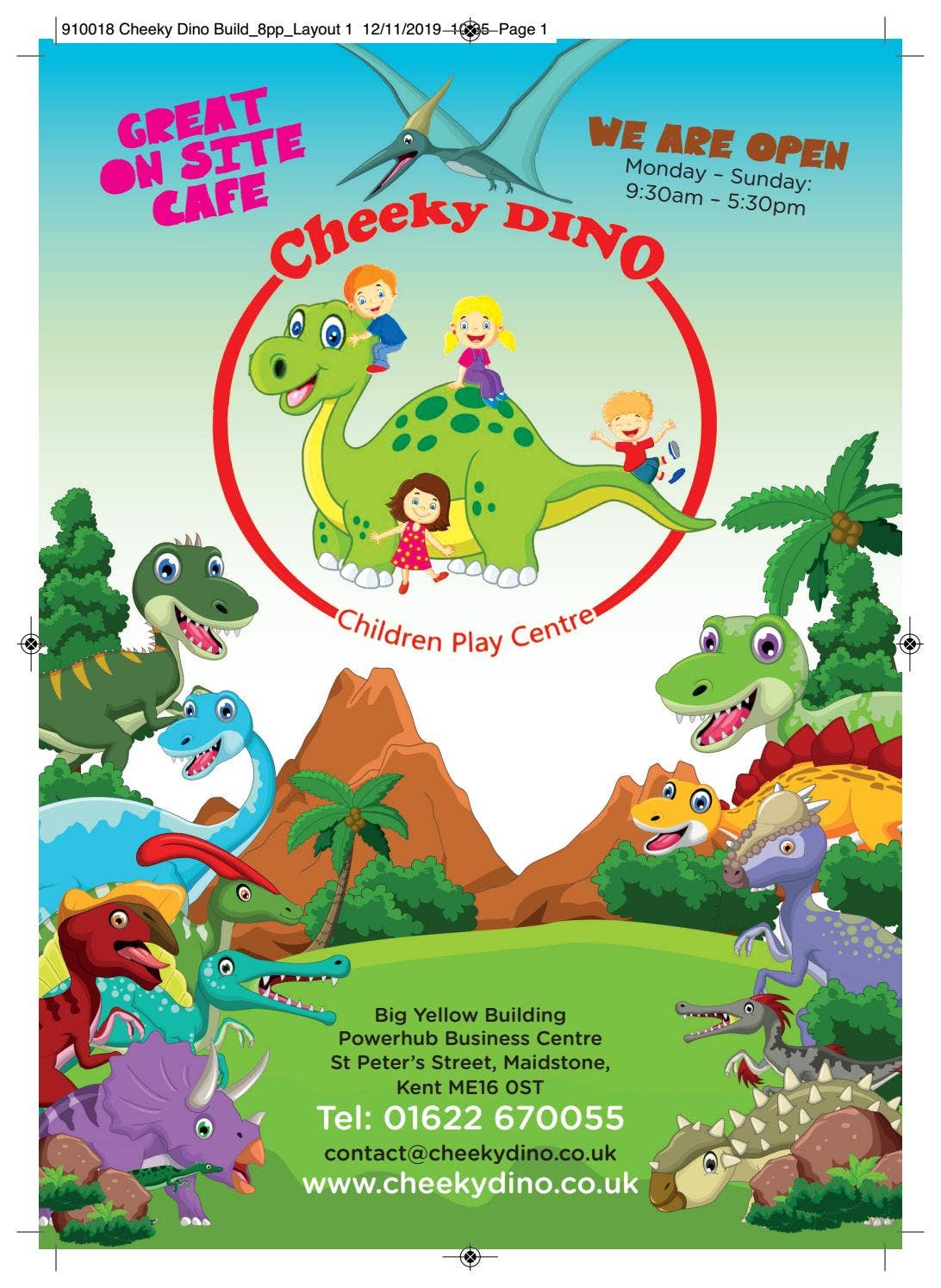 cheeky dino by 360 Publications - Issuu