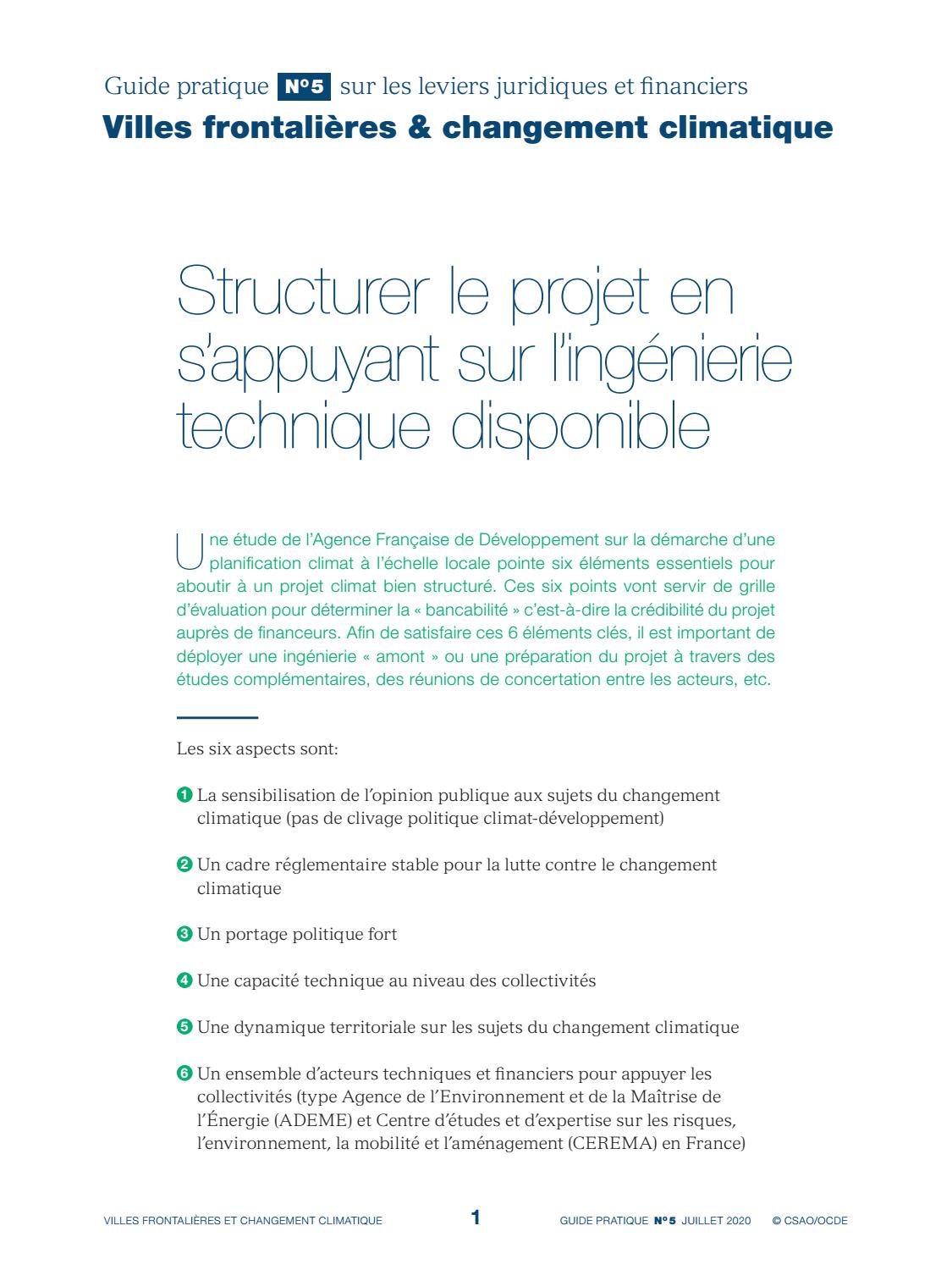 Structurer le projet en s’appuyant sur l’ingénierie technique ...