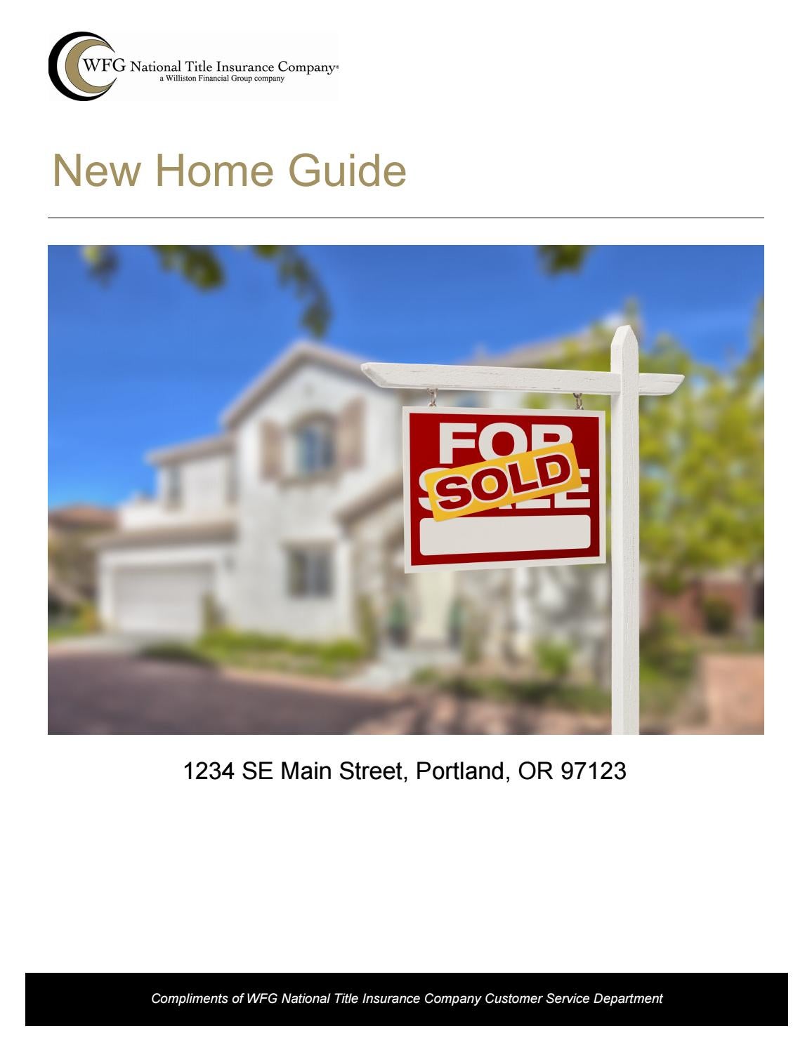 New Home Guide - 1234 SE Main Street, Portland, OR by mwidman ...