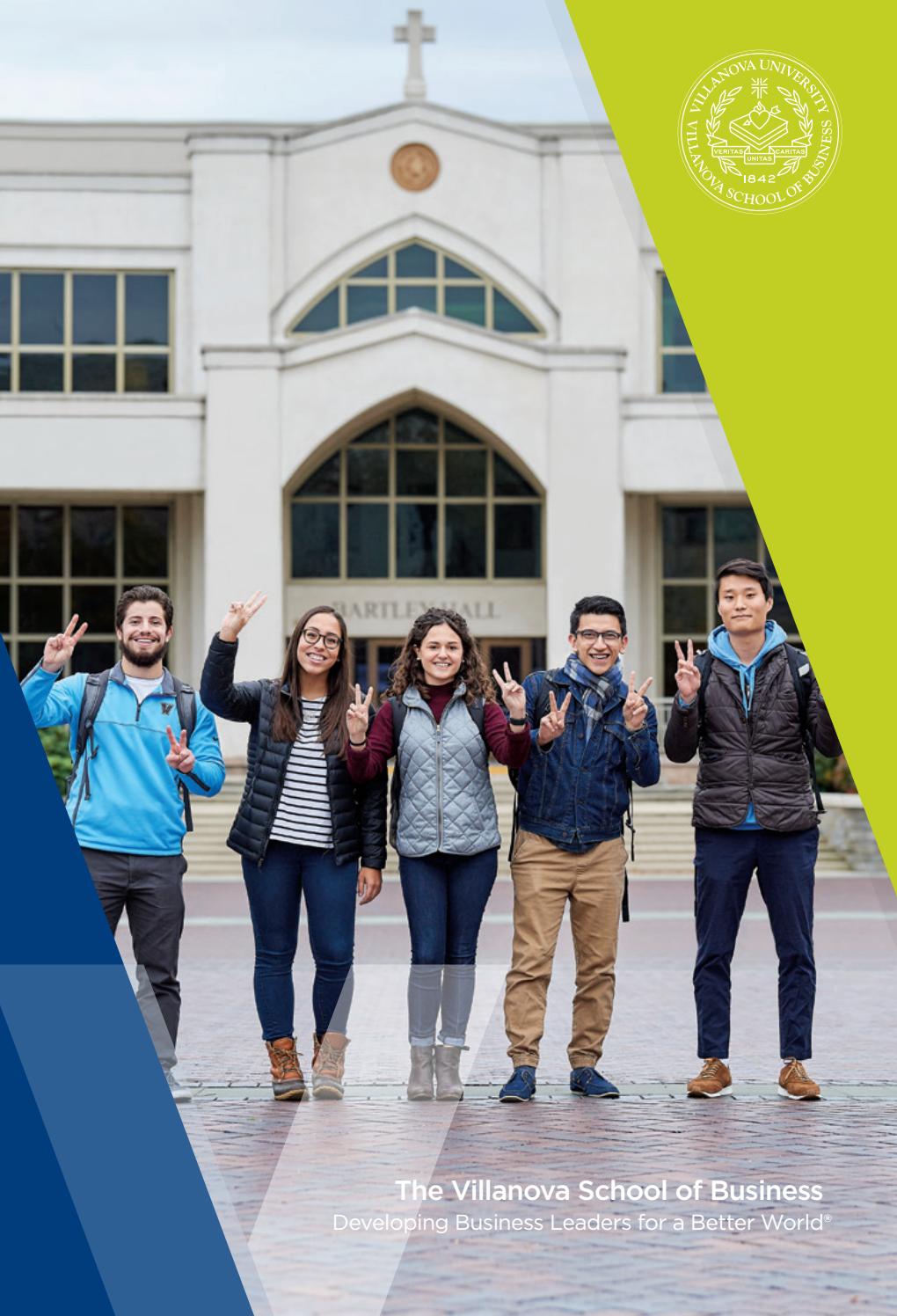 Villanova School of Business Brochure 2020 by Villanova School of ...