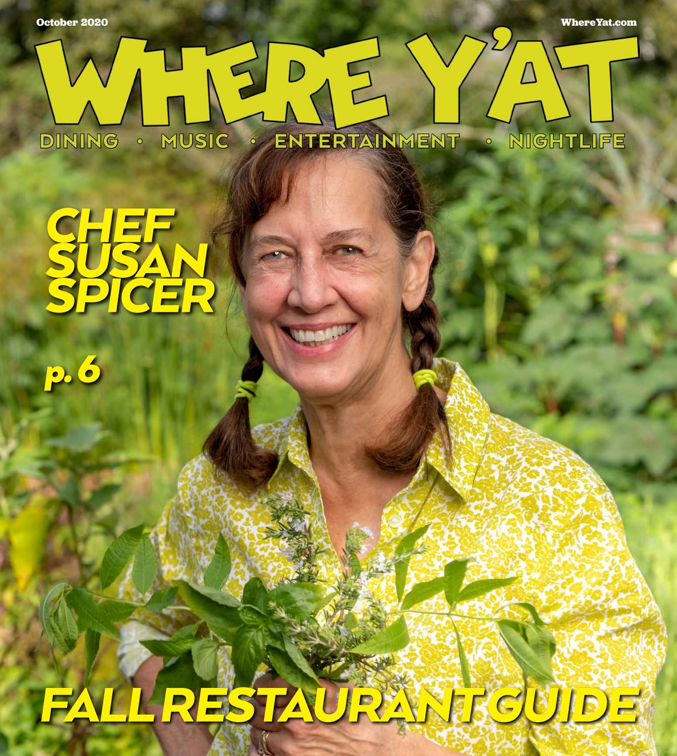 WHERE Y'AT - Fall Restaurant Guide - OCTOBER Issue by Where Y'at ...