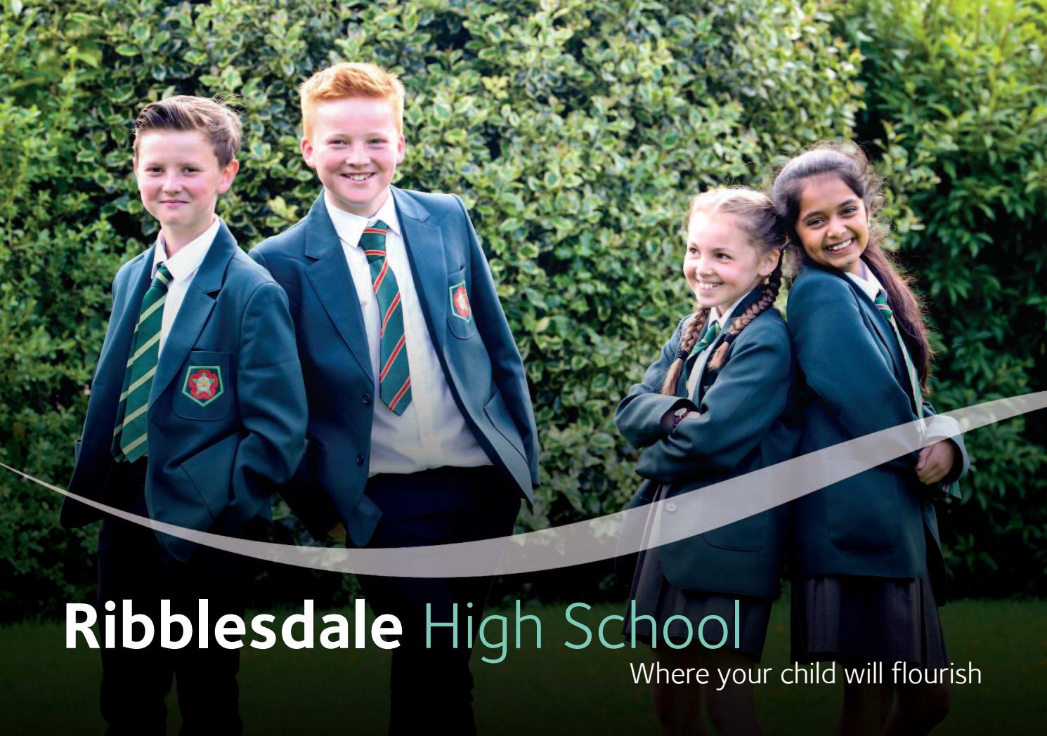 Ribblesdale High School Prospectus by Creativeworld - Issuu
