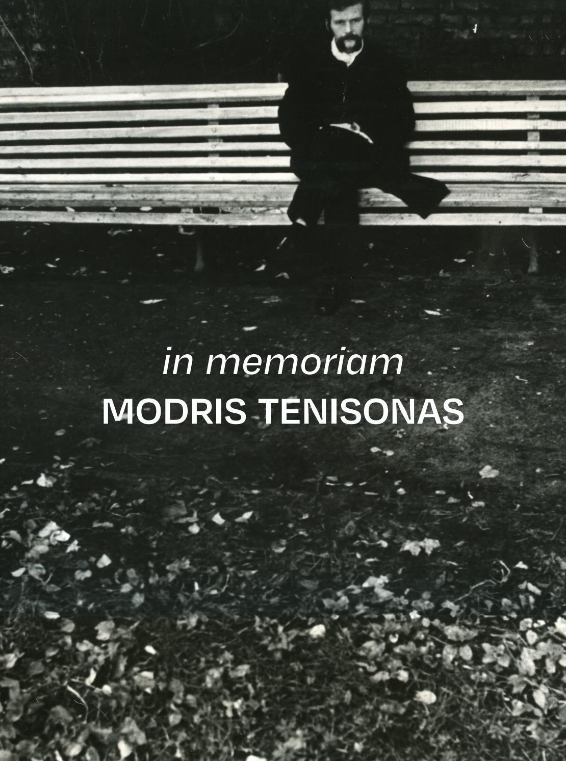 In Memoriam Modris Tenisonas by Lietuvos teatro, muzikos ir kino ...