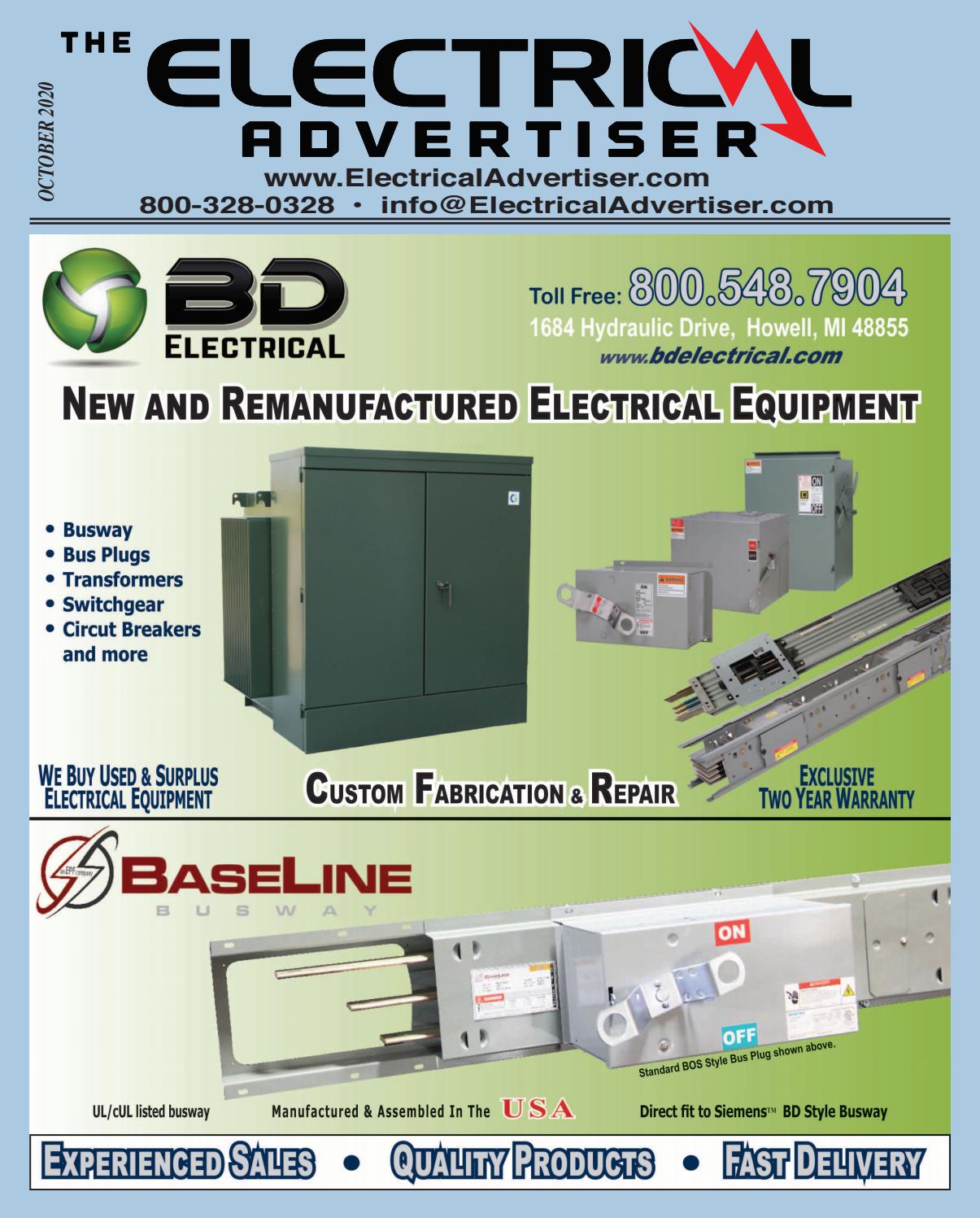 The Electrical Advertiser October 2020 by Electrical Advertiser - Issuu
