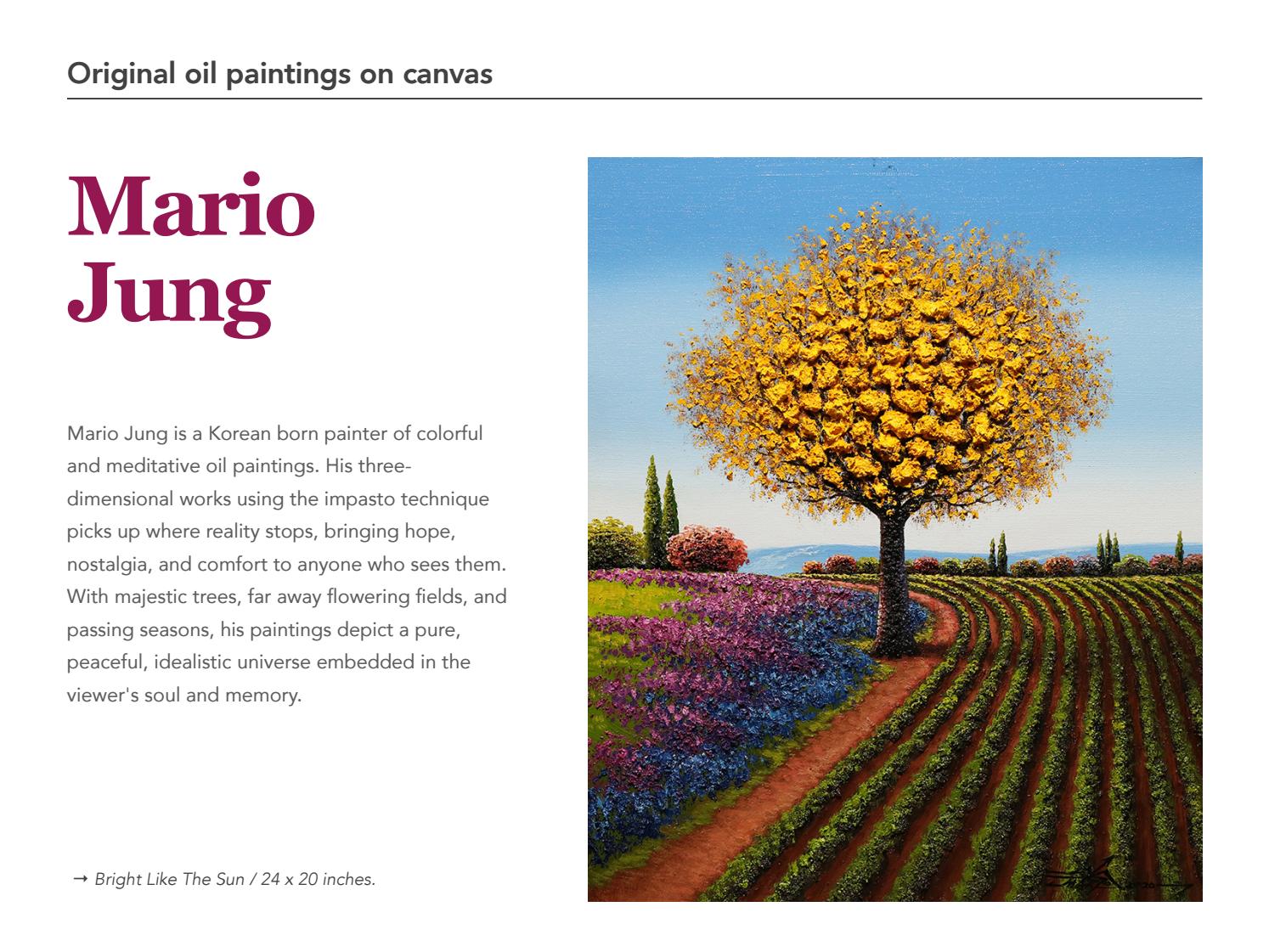 Mario Jung - Original works on canvas by offthewallgalleryhouston - Issuu