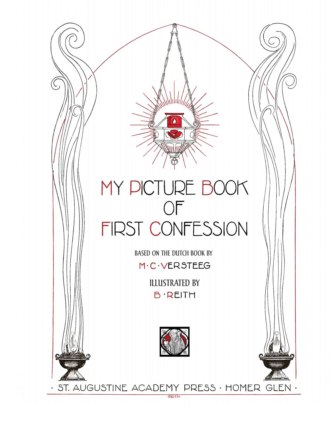 My Picture Book of First Confession by St. Augustine Academy Press - Issuu