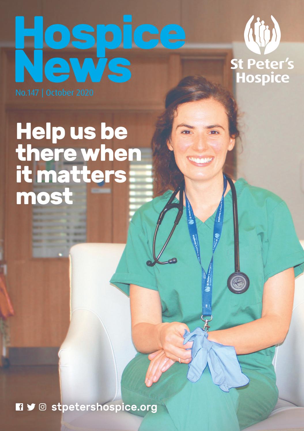 Hospice News October 2020 by St Peter's Hospice - Issuu