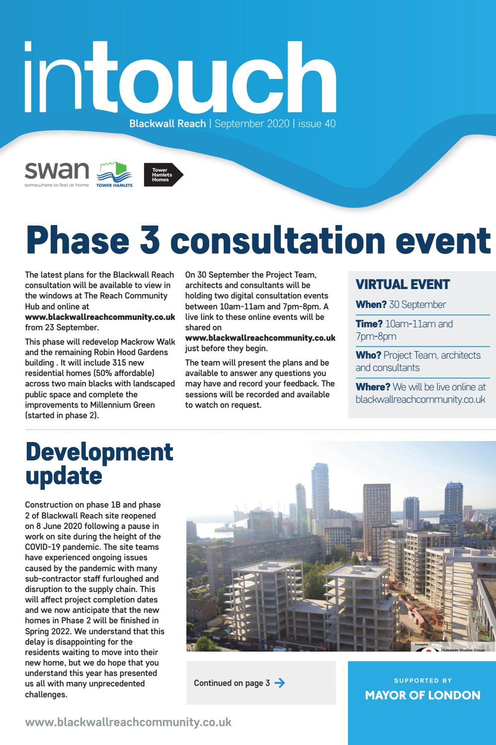 InTouch September 2020 by Swan Housing Association - Issuu