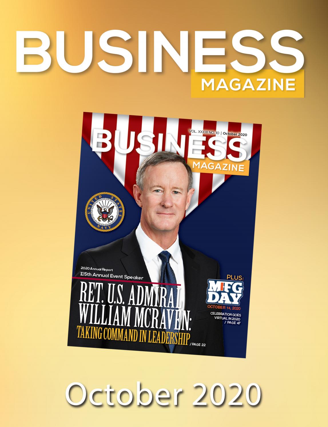 Business Magazine October 2020 by MBA Business Magazine - Issuu