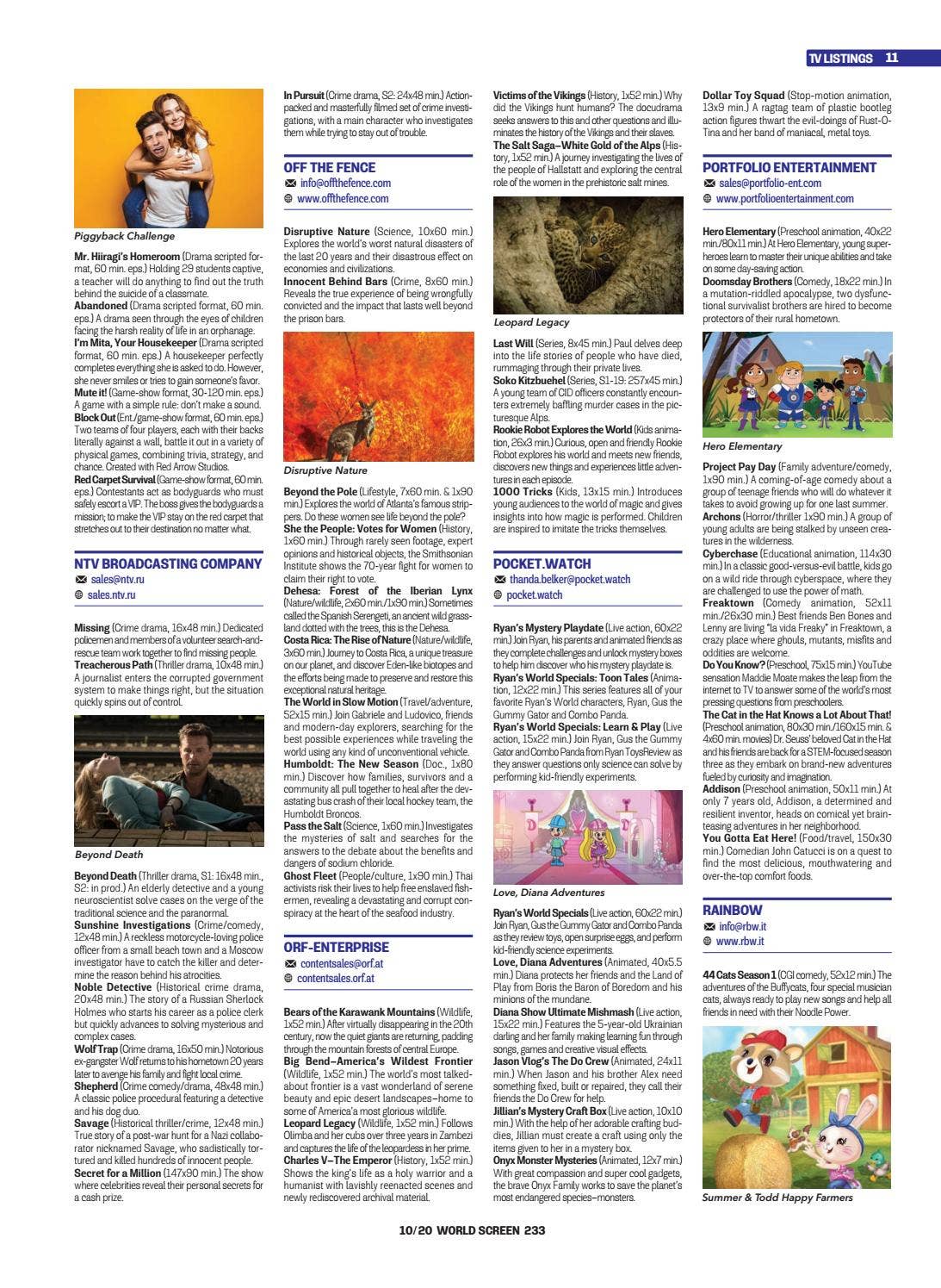 World Screen October 2020 by World Screen - Issuu