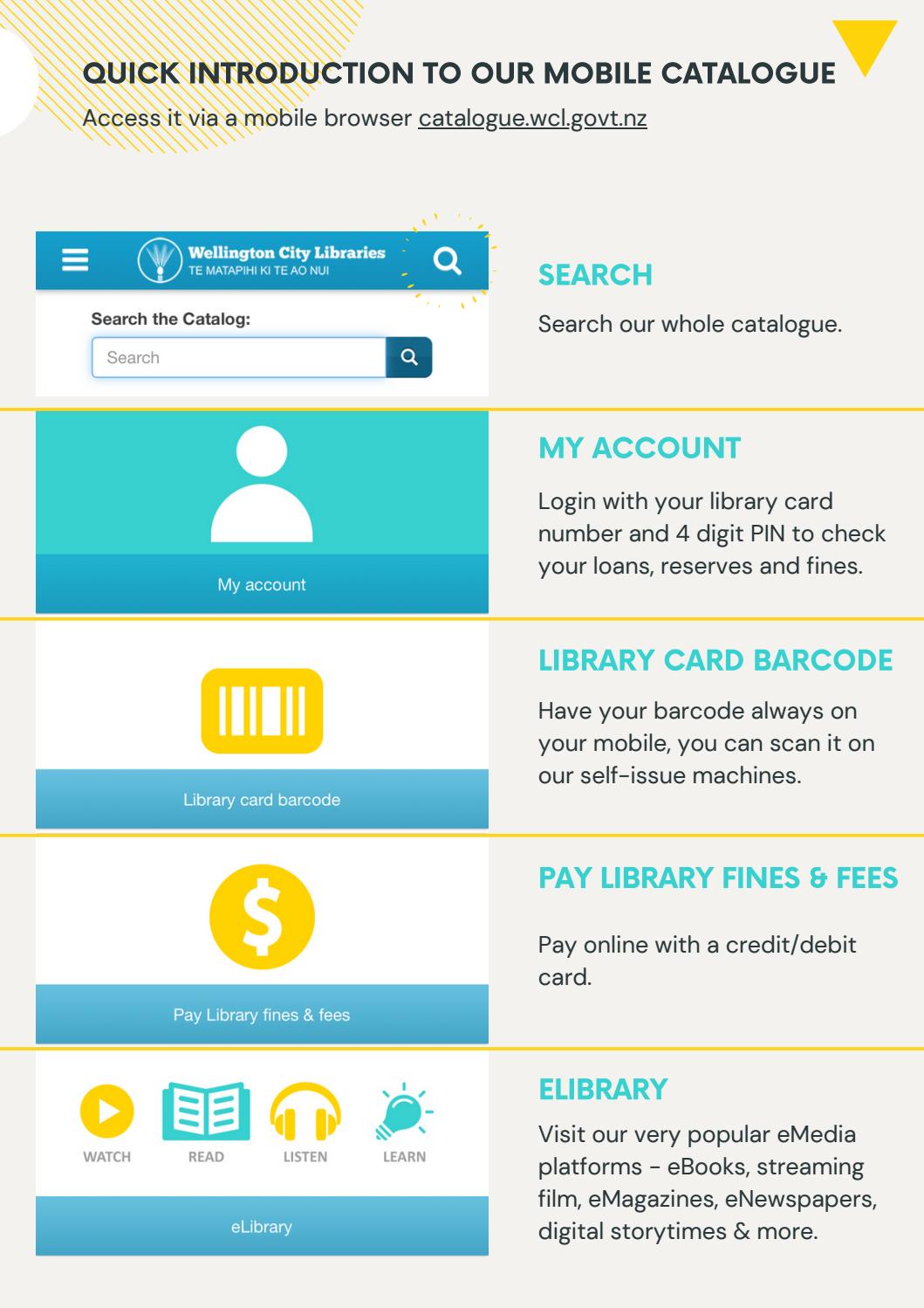 Mobile Catalogue Guide by wellingtoncitylibraries - Issuu
