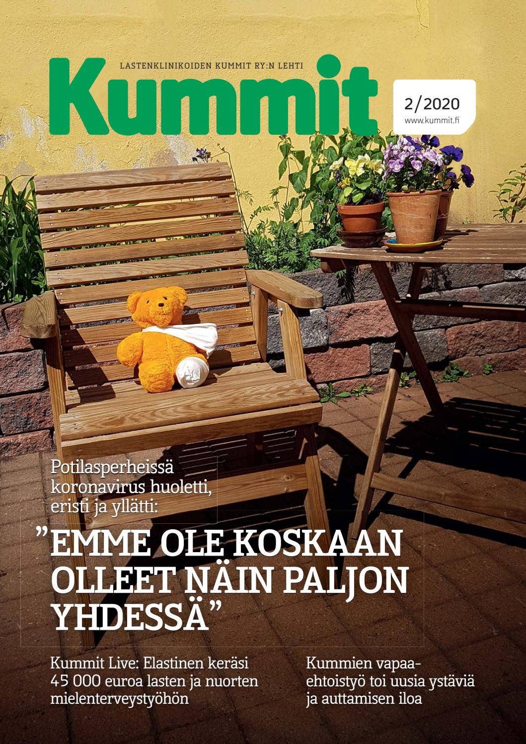 Kummit-lehti 2/2020 by Lastenklinikoiden Kummit - Issuu