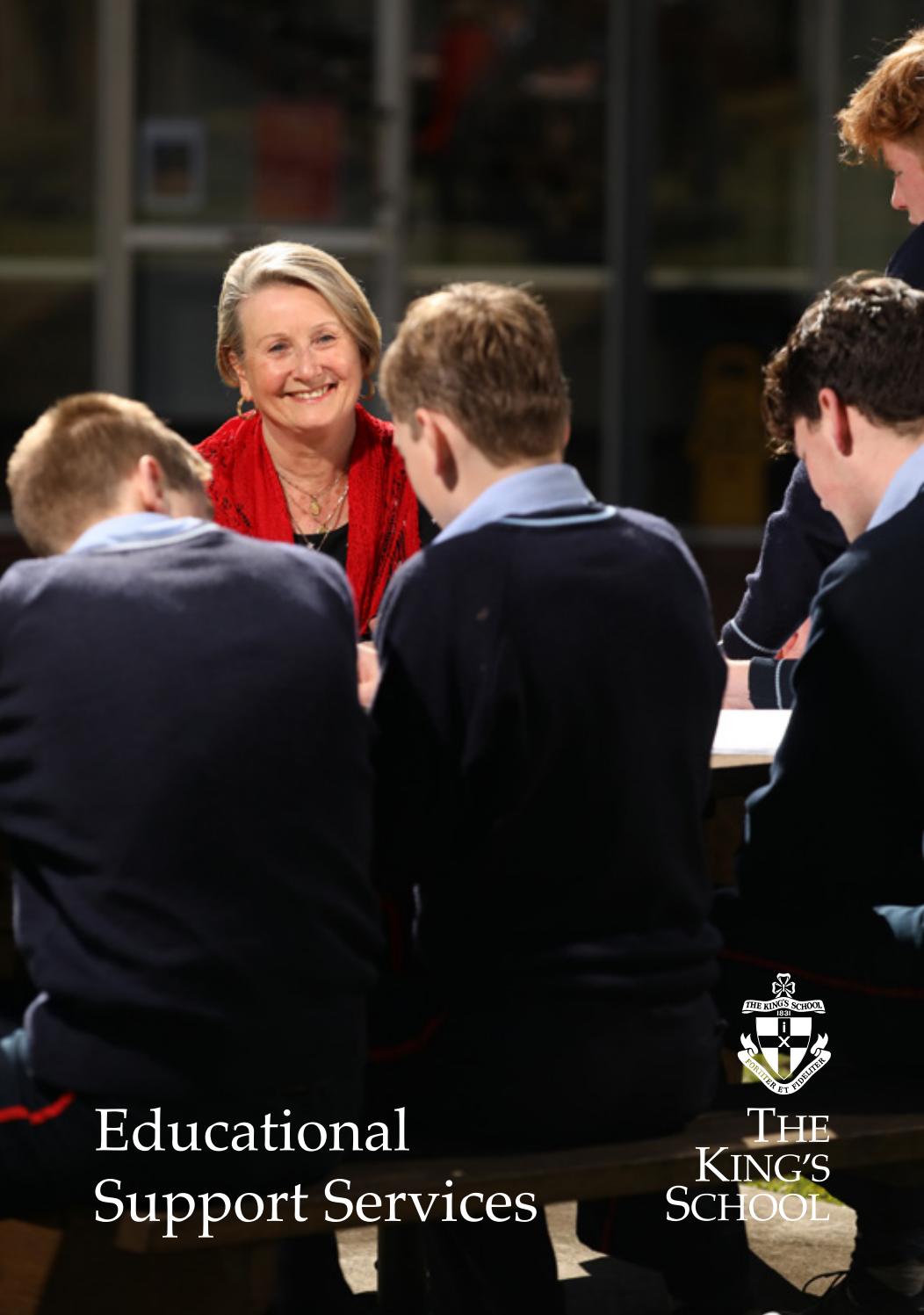 Educational Support Services brochure by thekingsschool_official - Issuu