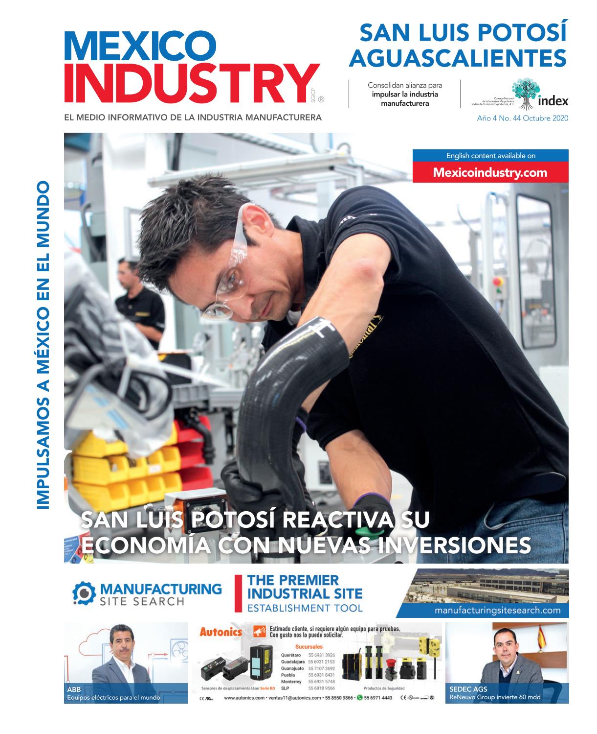 MexicoIndustry Octubre 2020 SLP AGS by Mexico Industry - Issuu