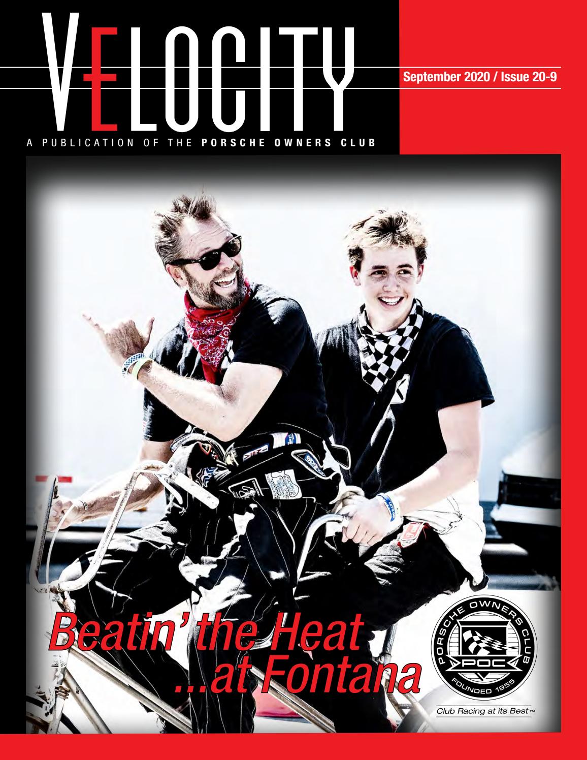 September Velocity Magazine - Issue 20-09 by Porsche Owners Club - Issuu