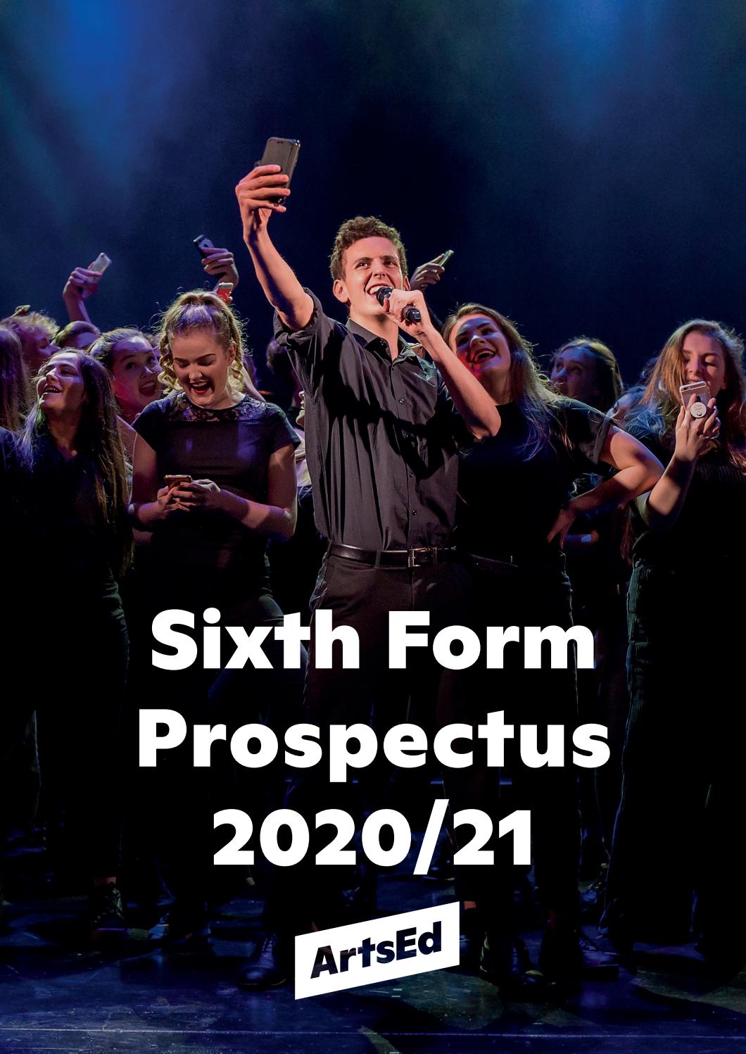 Sixth Form Prospectus 2021 by ArtsEdLondon - Issuu