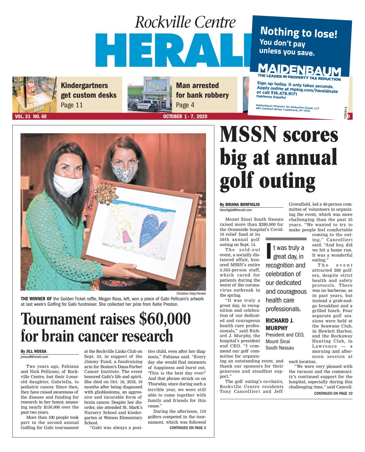 Rockville Centre Herald 10-01-2020 by Richner Communications, Inc - Issuu
