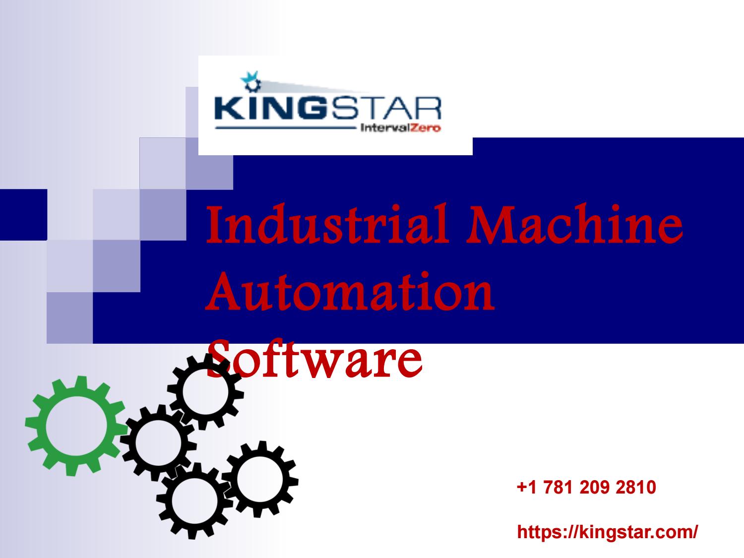Industrial machine automation software by Kingstar - Issuu