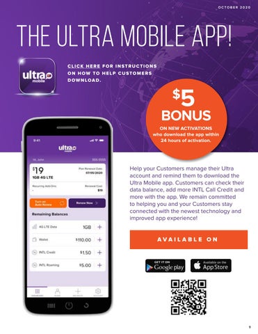 Ultra Mobile October 2020 by Retailer Newsletter - Issuu