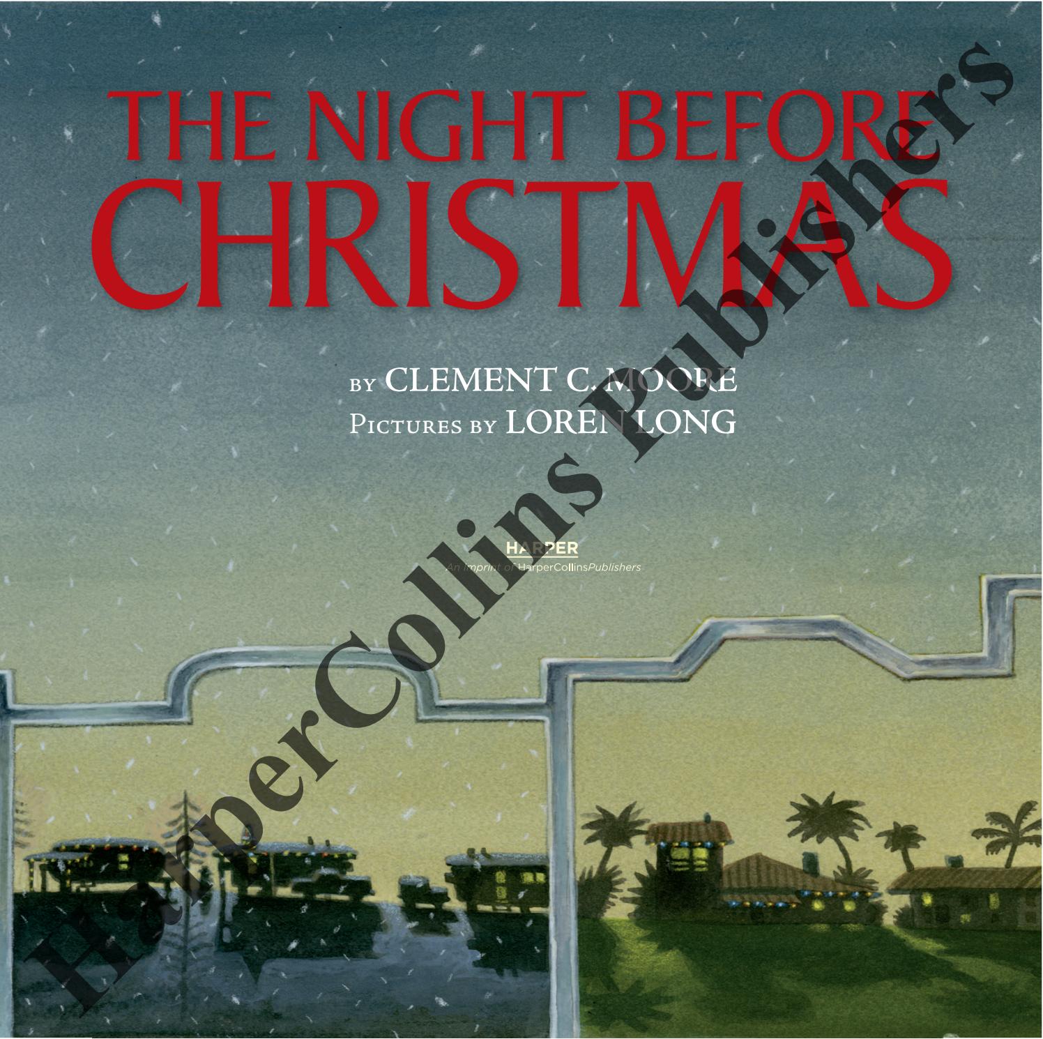 The Night Before Christmas by HarperCollins Children's Books - Issuu