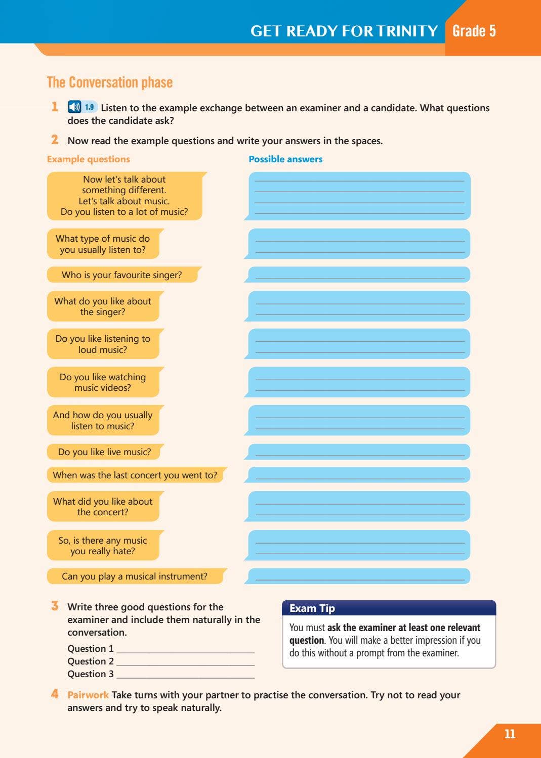 Ready for Trinity GESE Grades 5-6 sample by ELI Publishing - Issuu