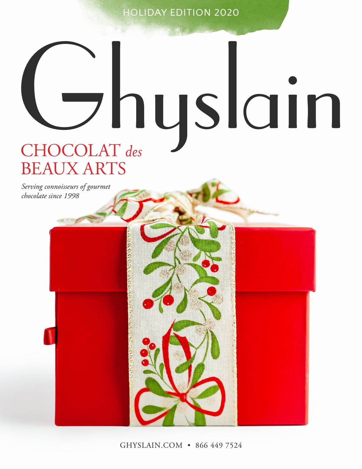 Ghyslain Chocolatier Holiday Collection 2020 - No Prices by ...