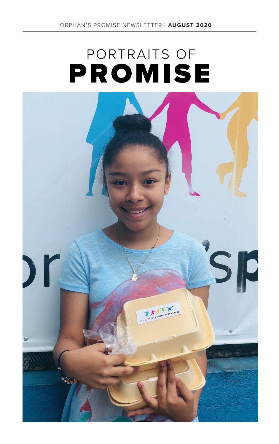 Portraits of Promise | August 2020 by Orphan's Promise - Issuu