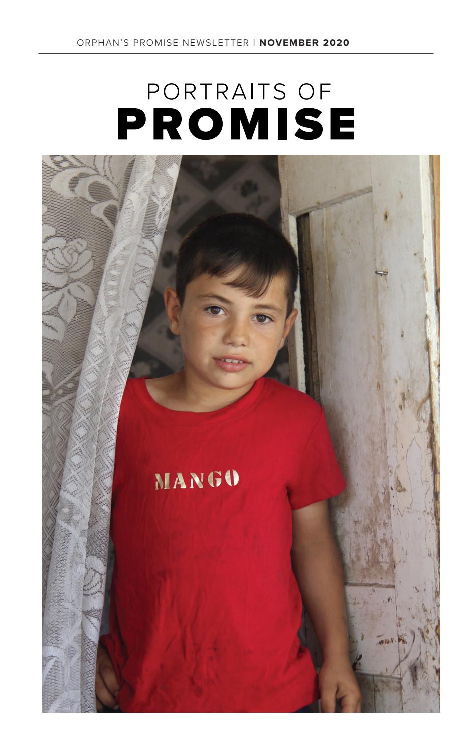 Portraits of Promise |November 2020 by Orphan's Promise - Issuu