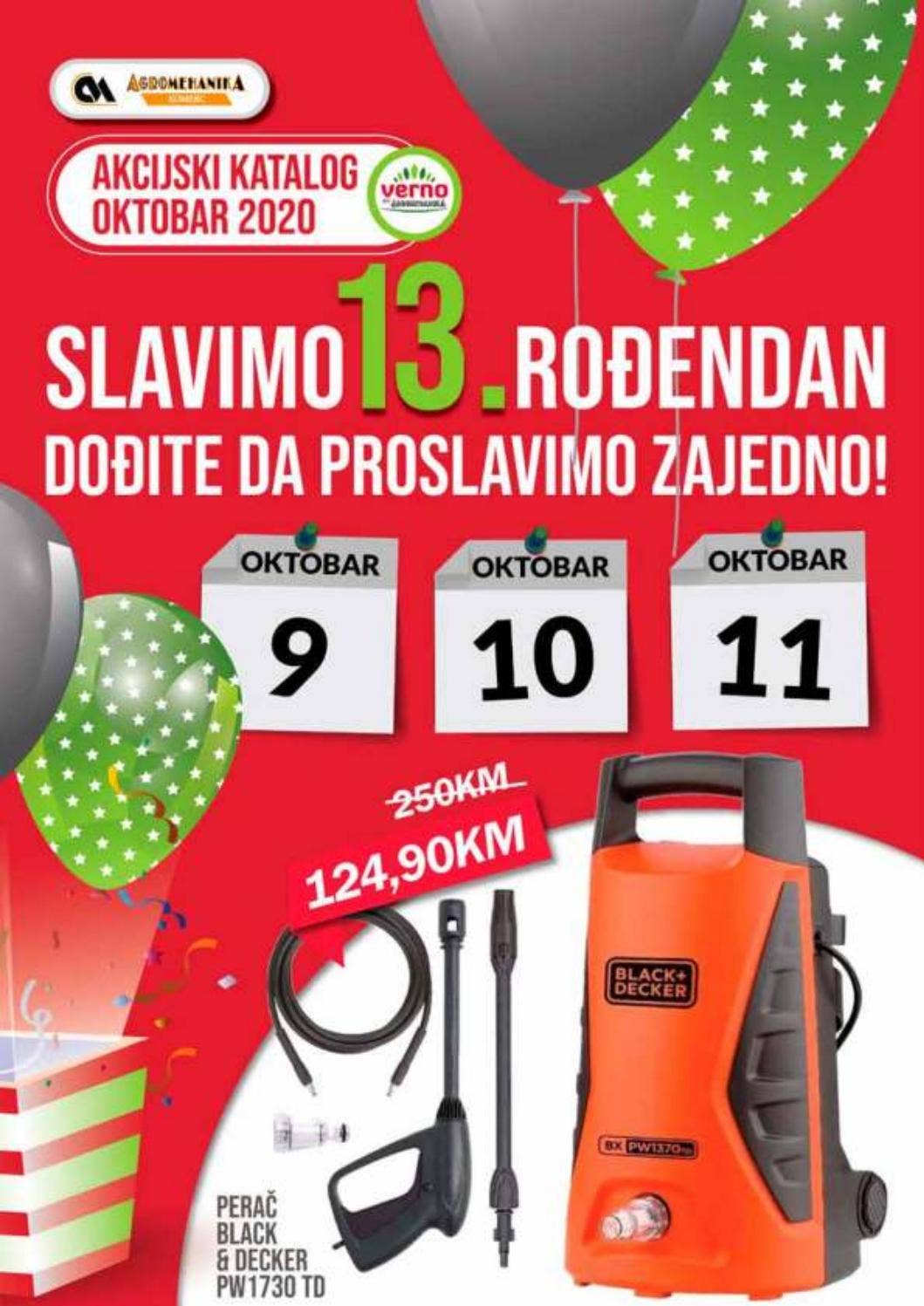 AKCIJSKI KATALOG OKTOBAR AGROMEHANIKA - TC VERNO by agromehanika2020 ...