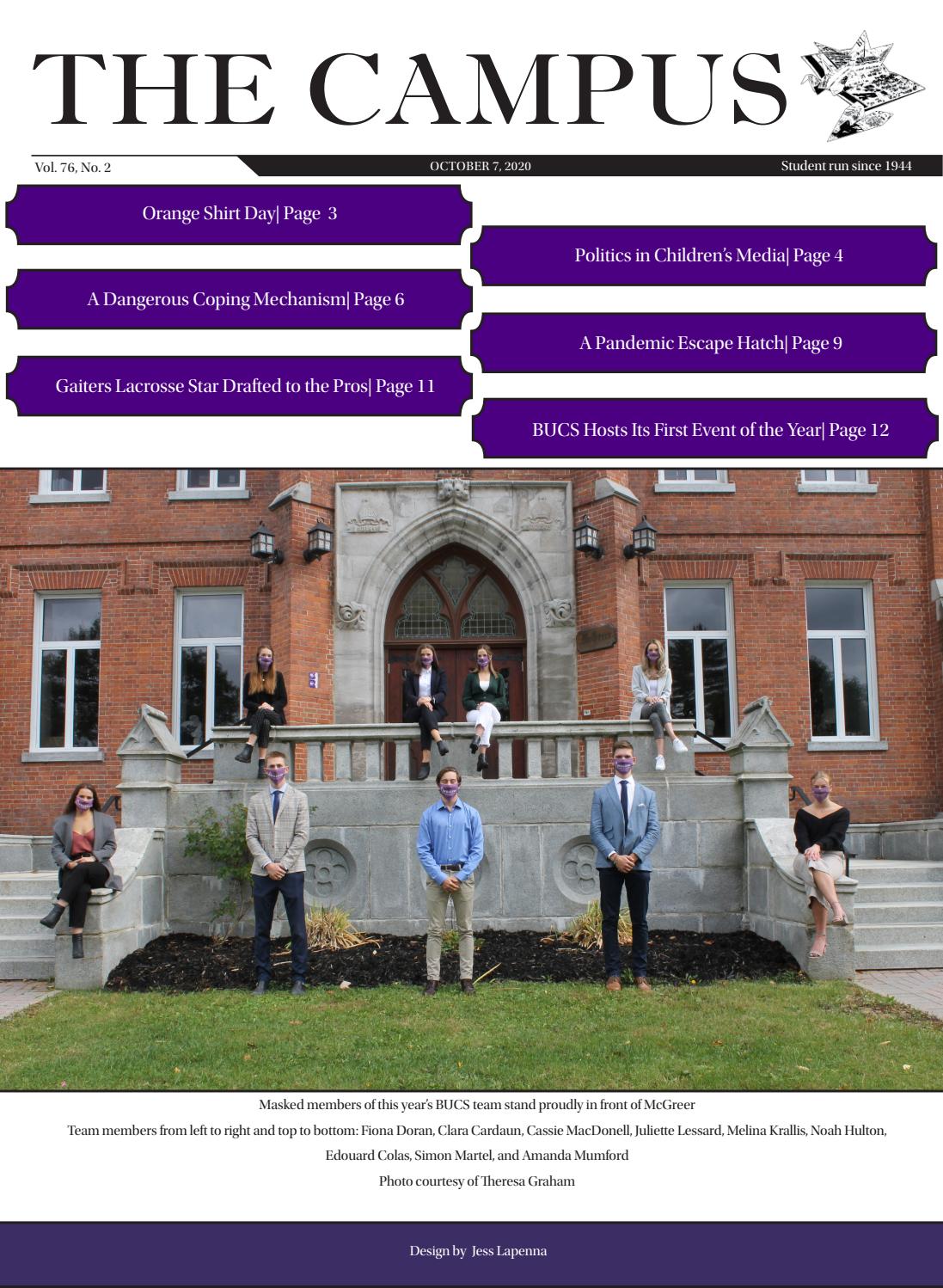 The Campus - October 5th '20 by The Campus Newspaper - Issuu