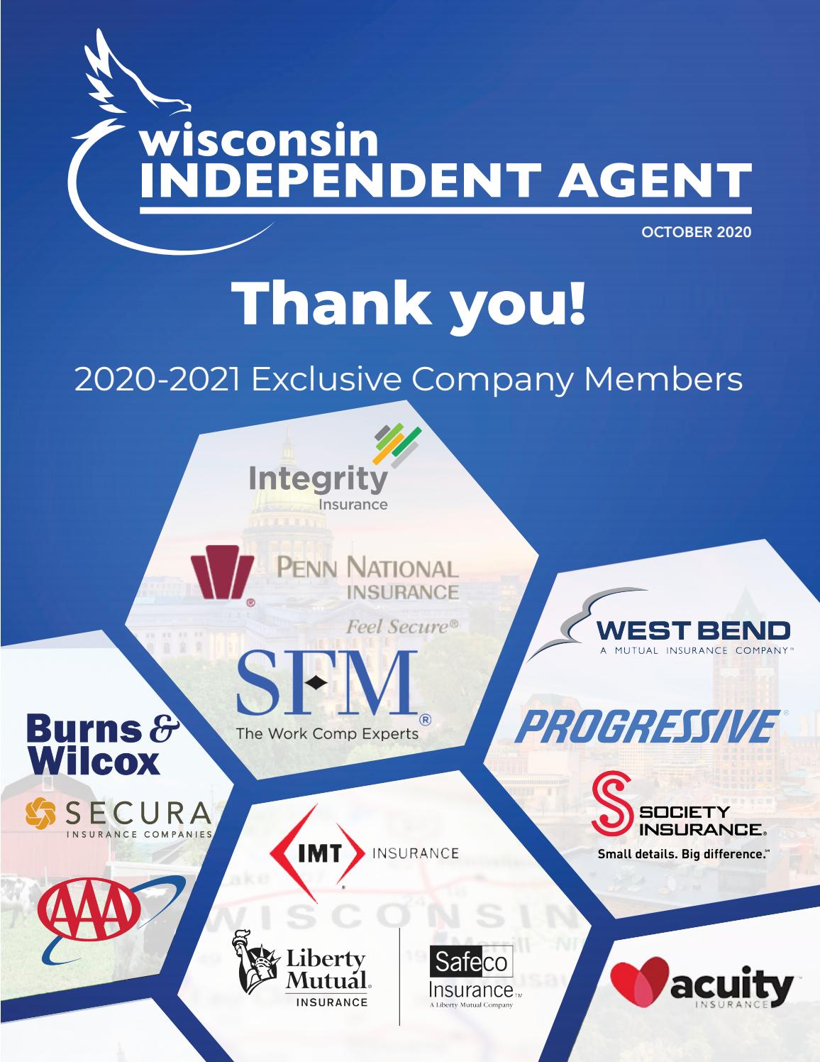 Wisconsin Independent Agent | October 2020 Magazine by Independent ...
