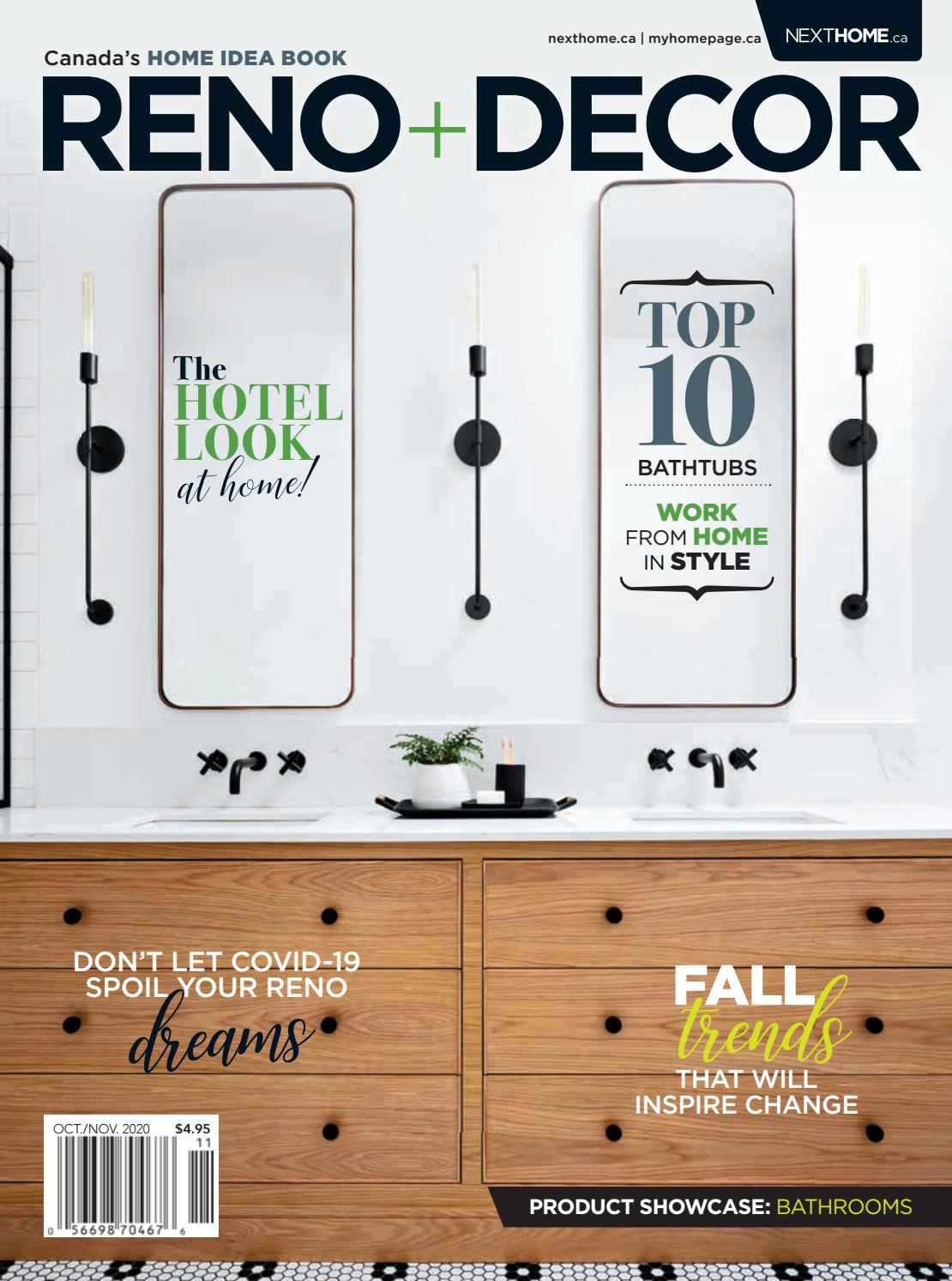 Ontario Reno + Decor - October/November 2020 by NextHome - Issuu