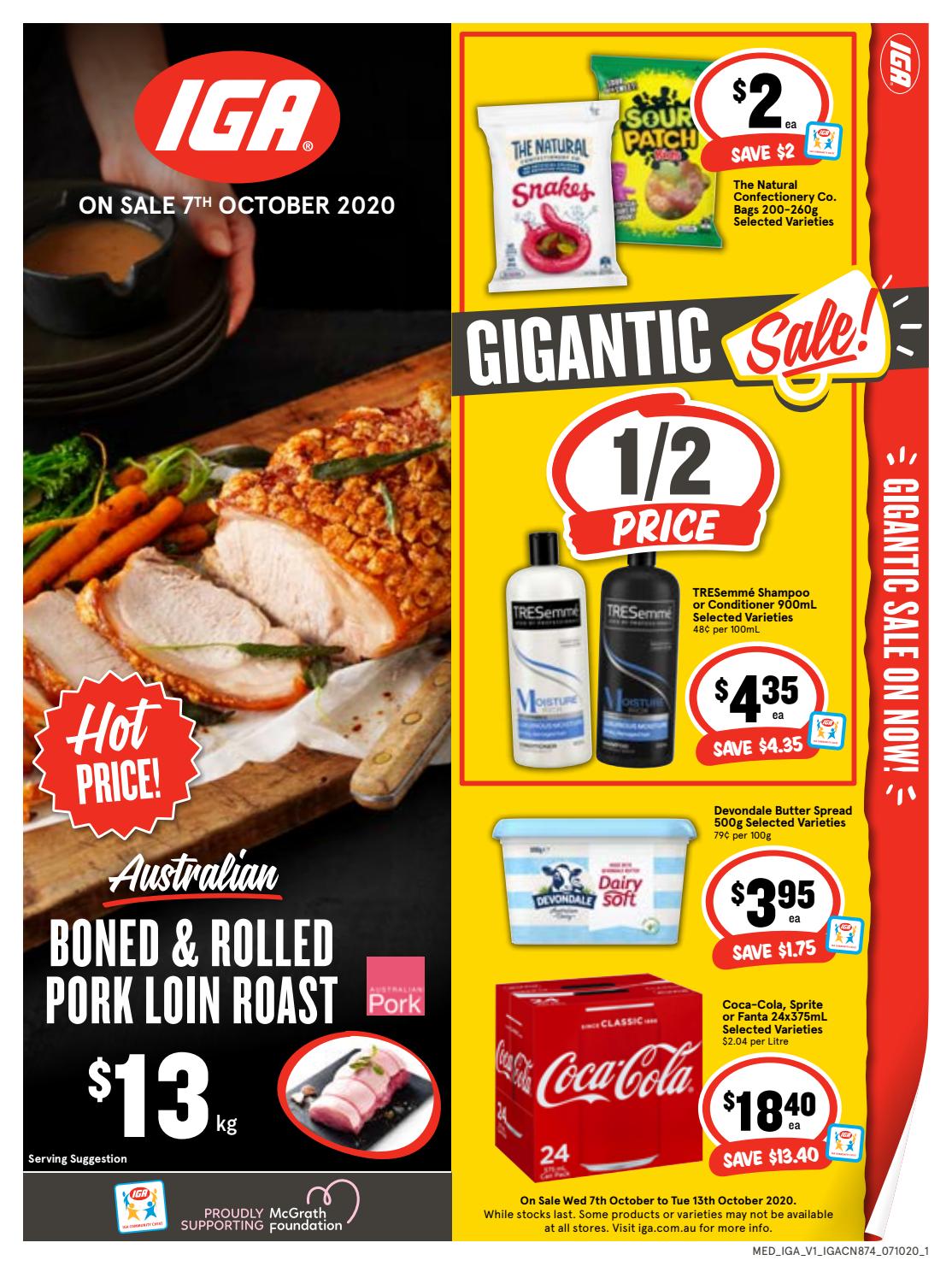 NSW – IGA Catalogue (Mortdale, Nth. Sydney and Parramatta) 7.10.20 by ...