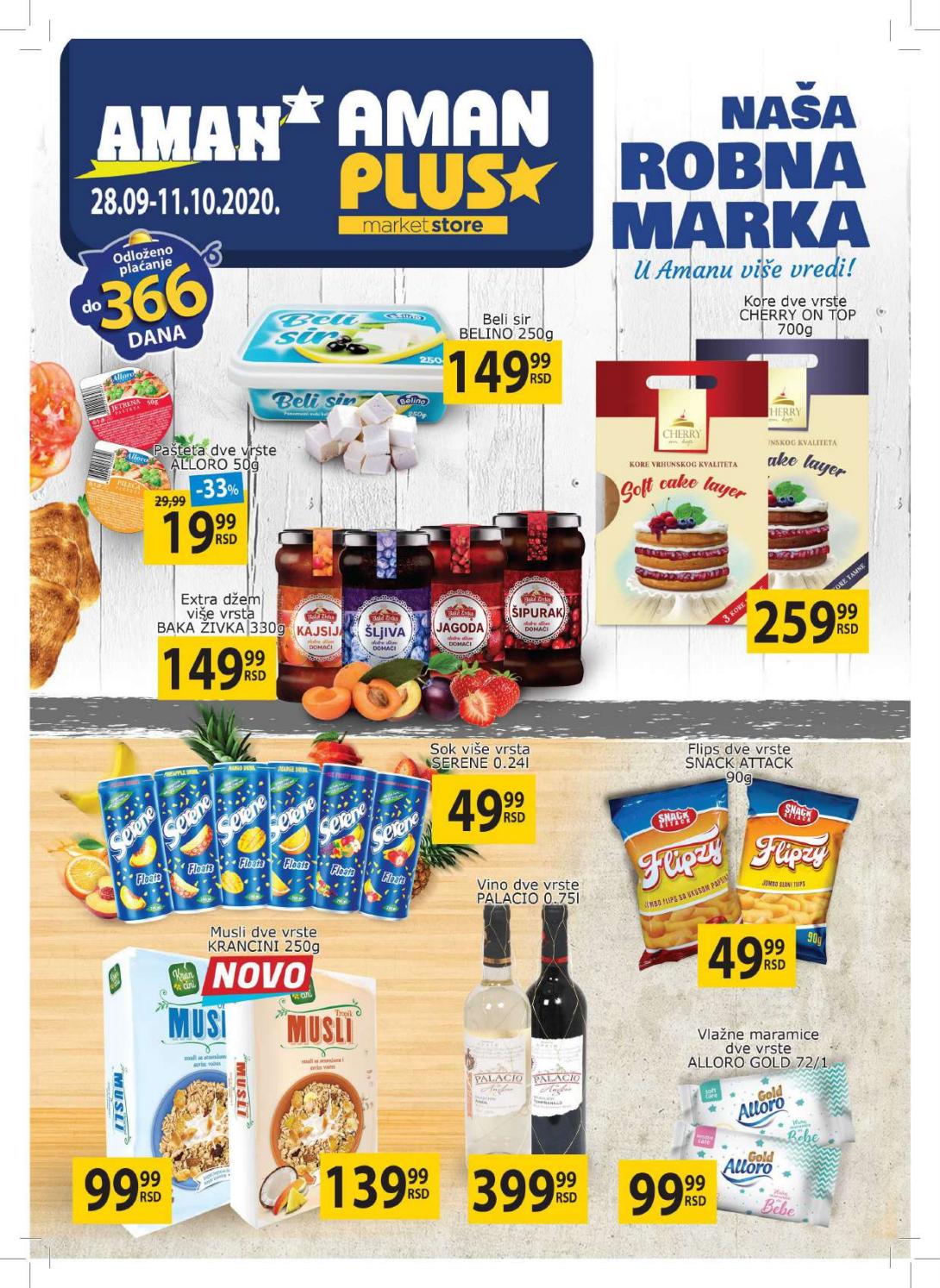 Aman katalog Robne marke od 28.09.-11.10.2020. by Catalog.rs - Issuu