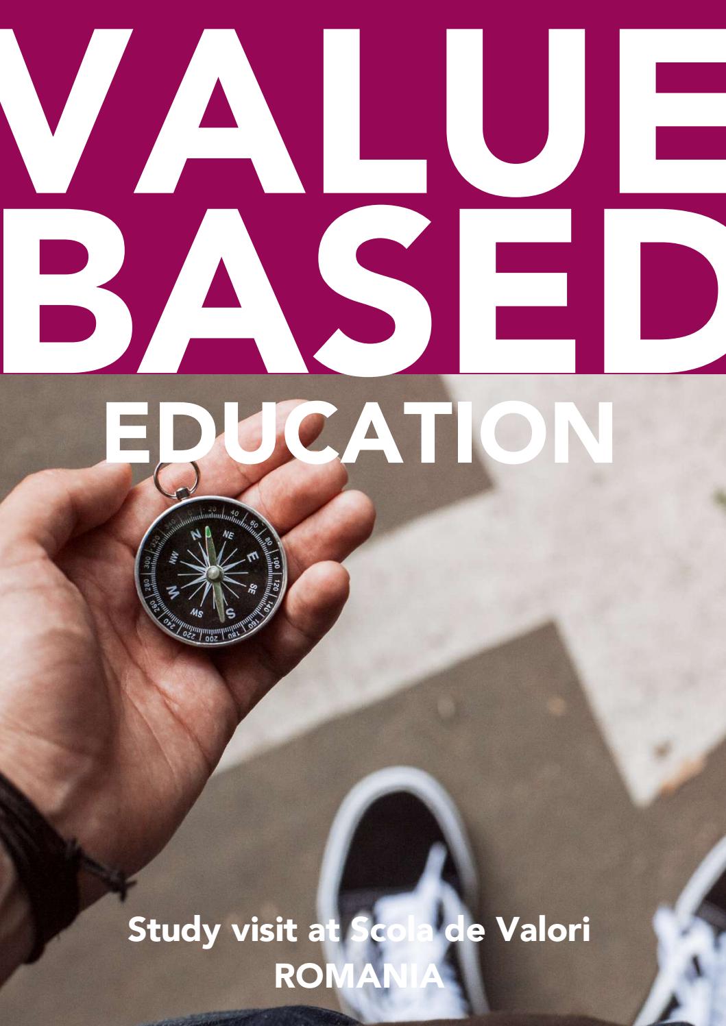VALUES Based Education Model // REACT by Scoala de Valori (NGO) - Issuu