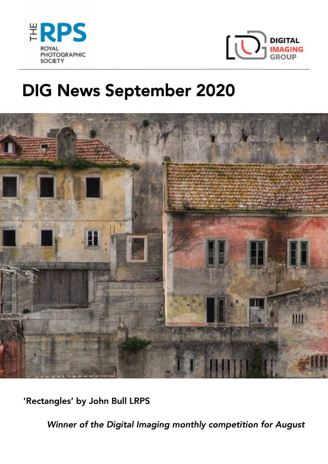 RPS Digital Imaging News September 2020 by Royal Photographic Society ...