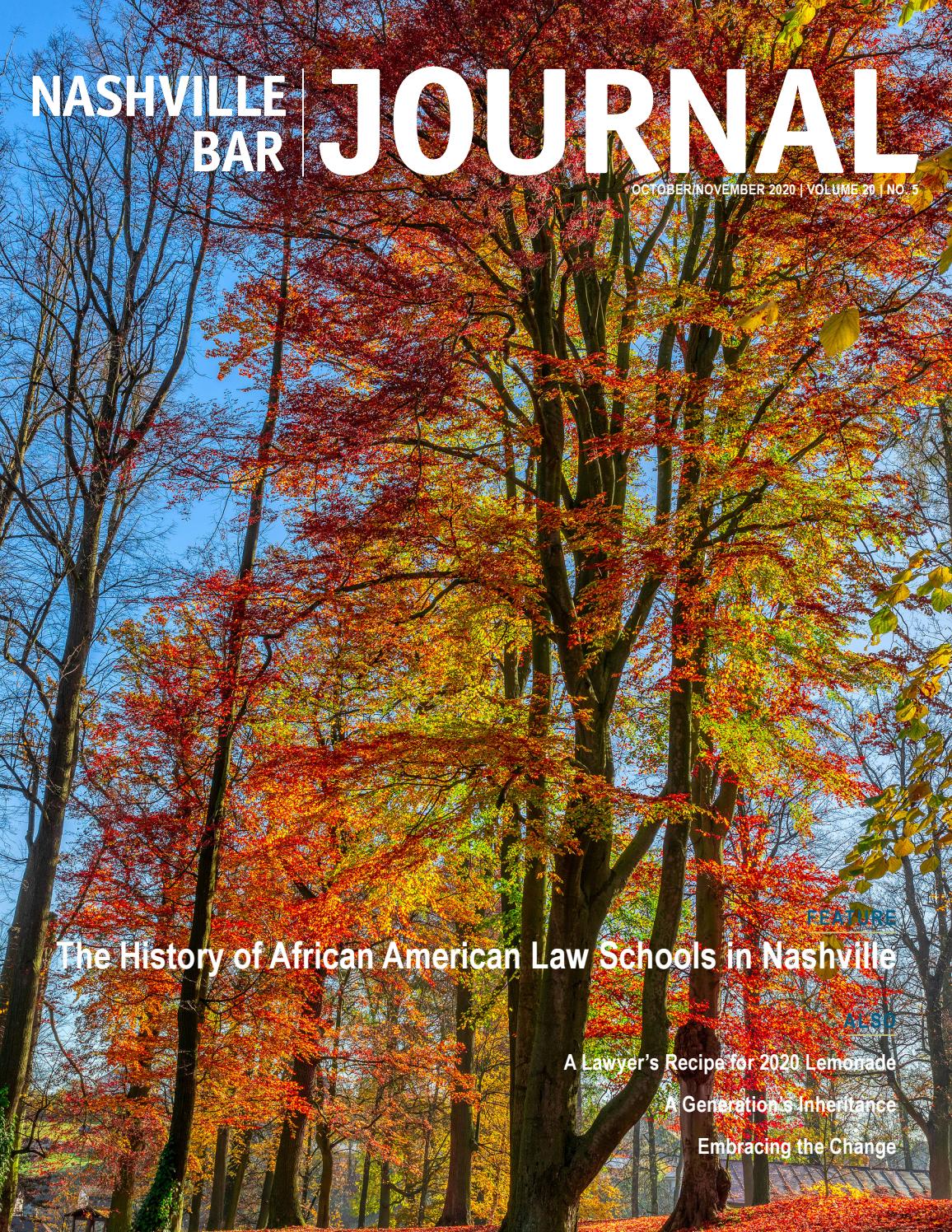 Nashville Bar Journal | October/November 2020 by Nashville Bar ...