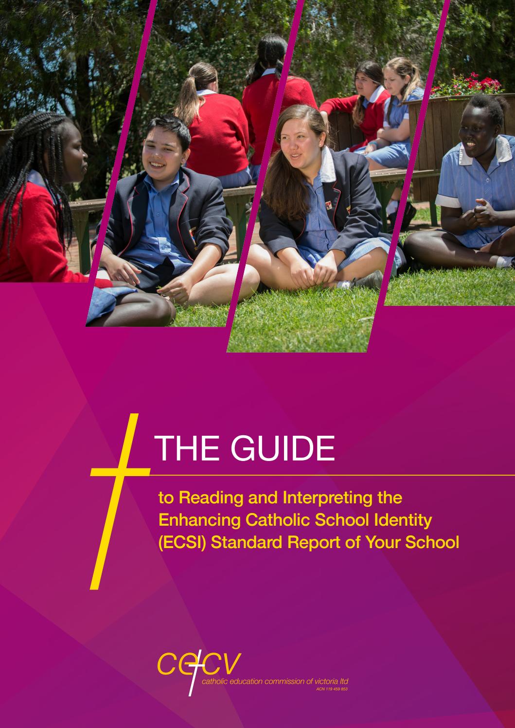 ECSI - The Guide by Catholic Education Office Sandhurst - Issuu