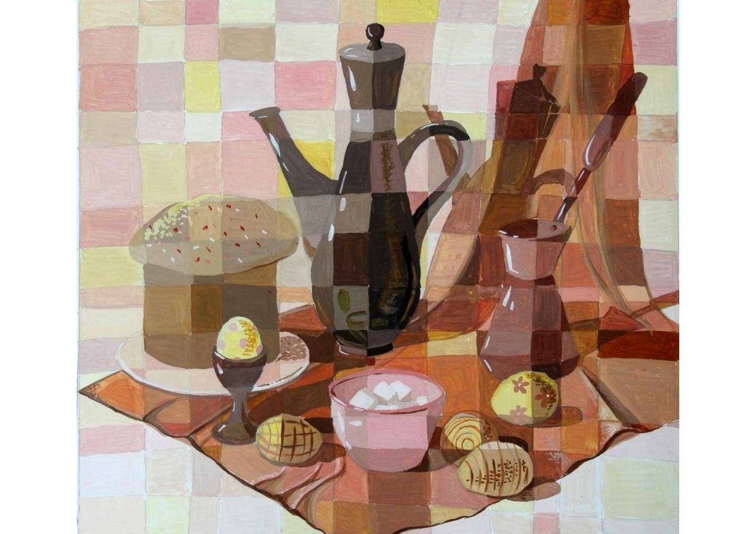 Bodegones inspirados en cubismo by art vis - Issuu
