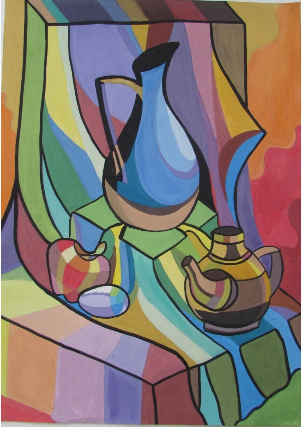 Bodegones inspirados en cubismo by art vis - Issuu