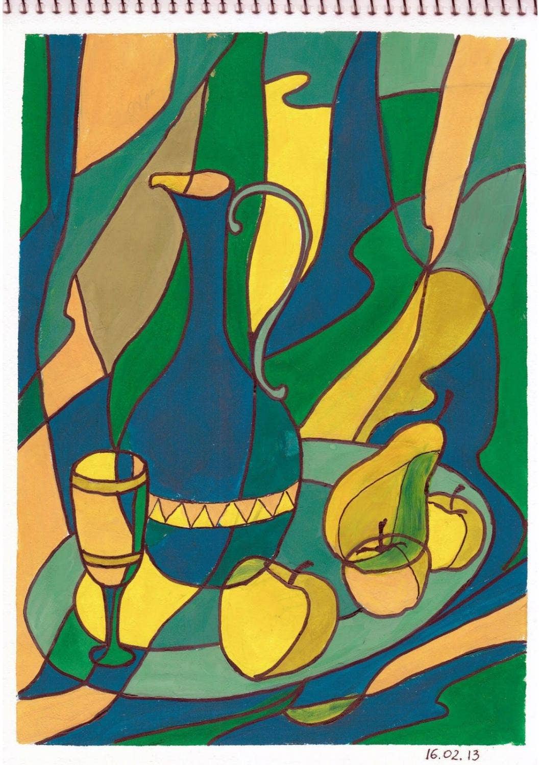 Bodegones inspirados en cubismo by art vis - Issuu