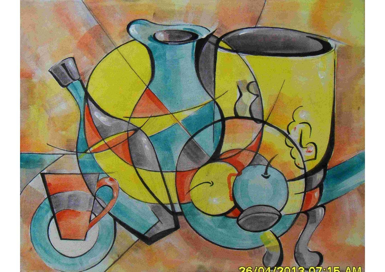 Bodegones inspirados en cubismo by art vis - Issuu