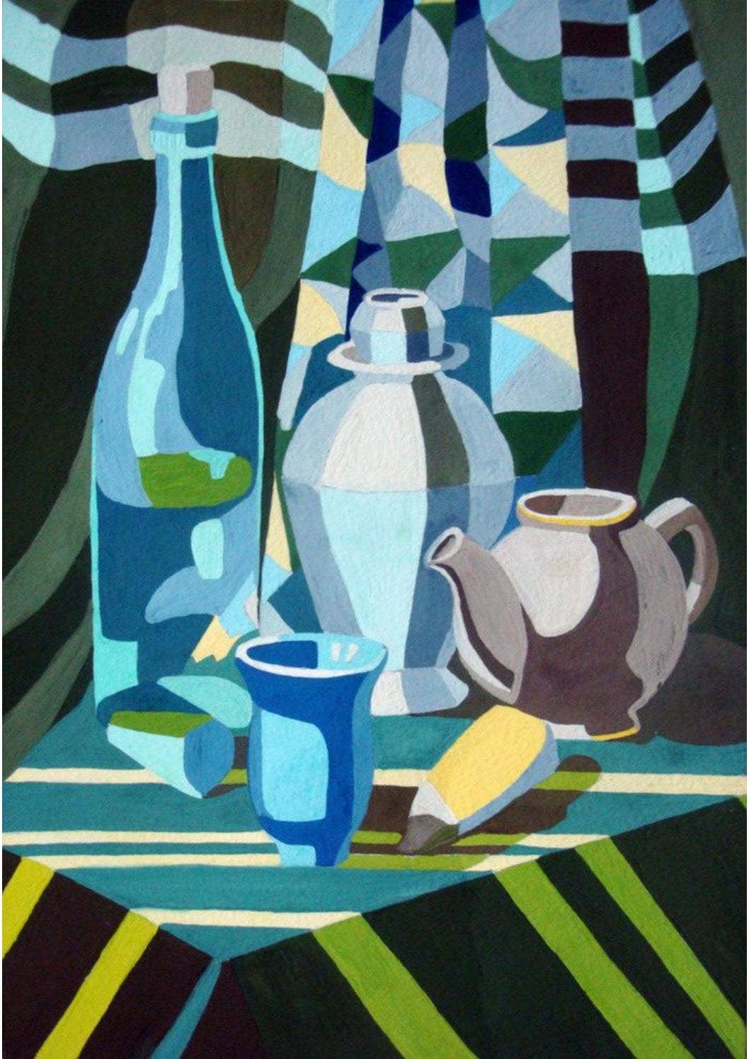 Bodegones inspirados en cubismo by art vis - Issuu