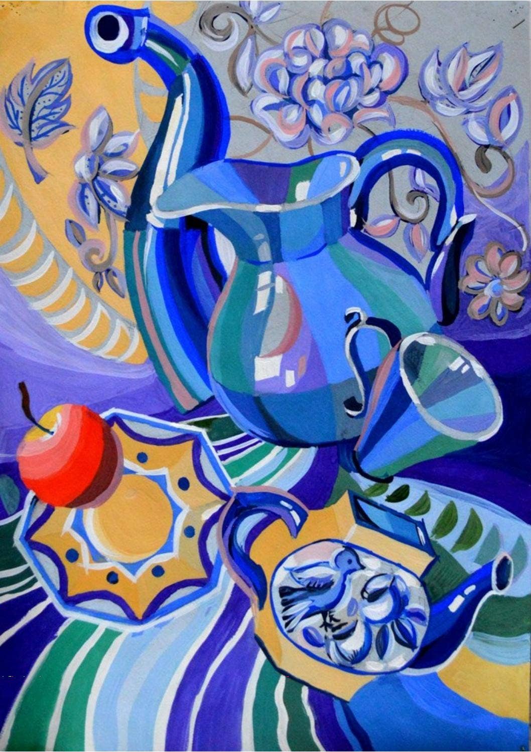 Bodegones inspirados en cubismo by art vis - Issuu