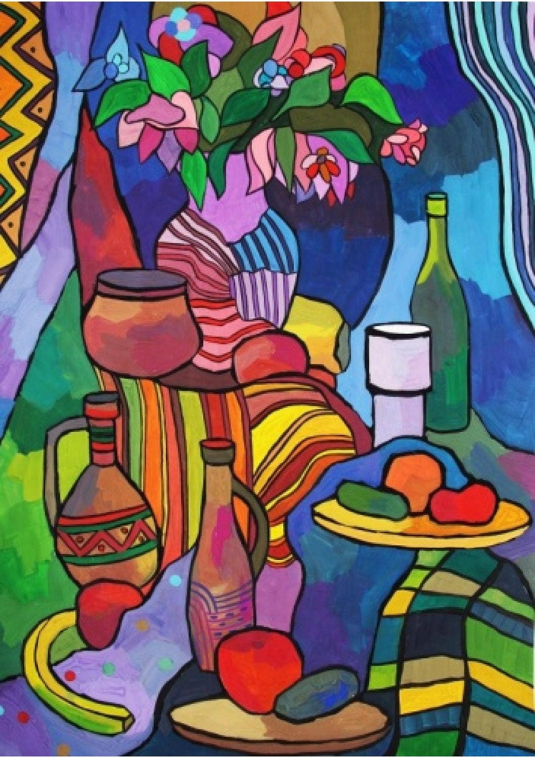 Bodegones inspirados en cubismo by art vis - Issuu