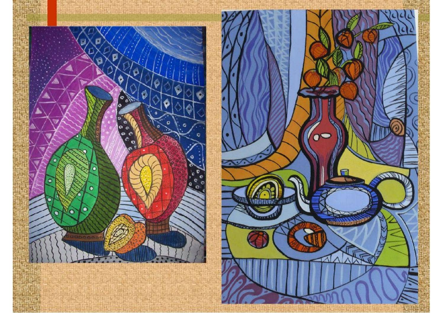 Bodegones inspirados en cubismo by art vis - Issuu