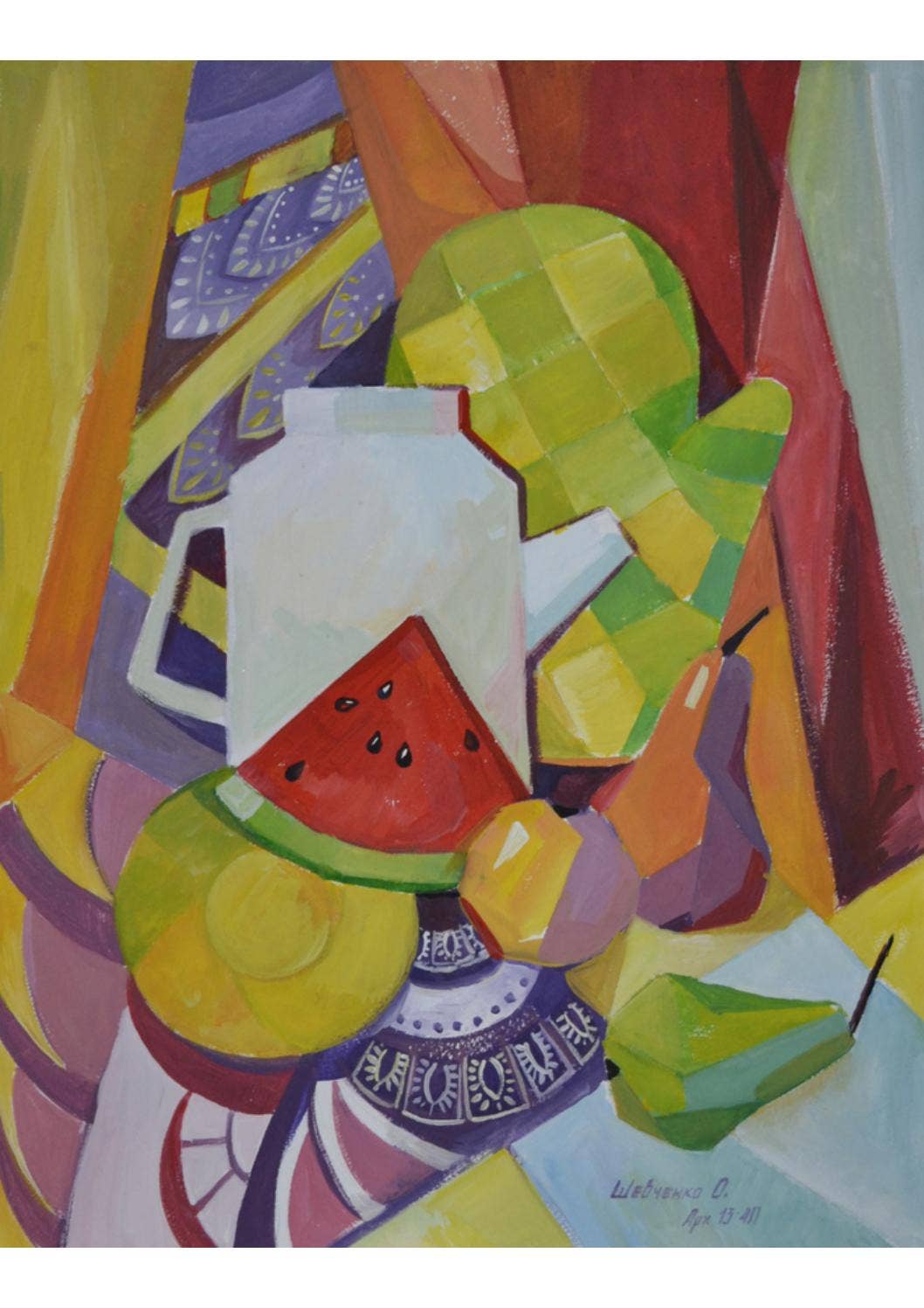 Bodegones inspirados en cubismo by art vis - Issuu